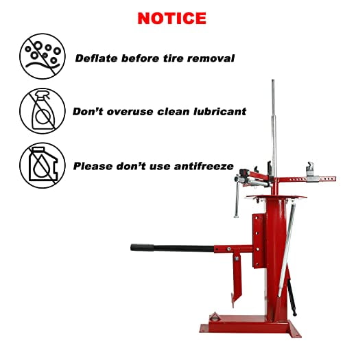 BLACKHORSE-RACING Multi Manual Tire Changer Auto Car Tire Changer Car ...