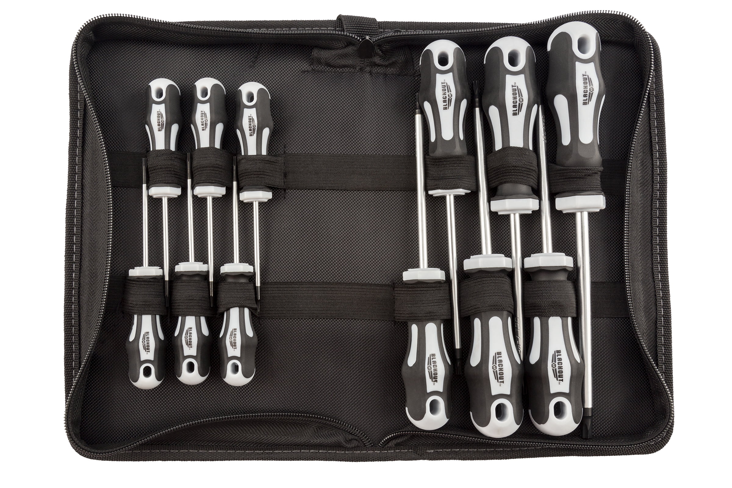 BLACKOUT XP 12 Piece Magnetic Tip Torx Screwdriver Set - Walmart.com