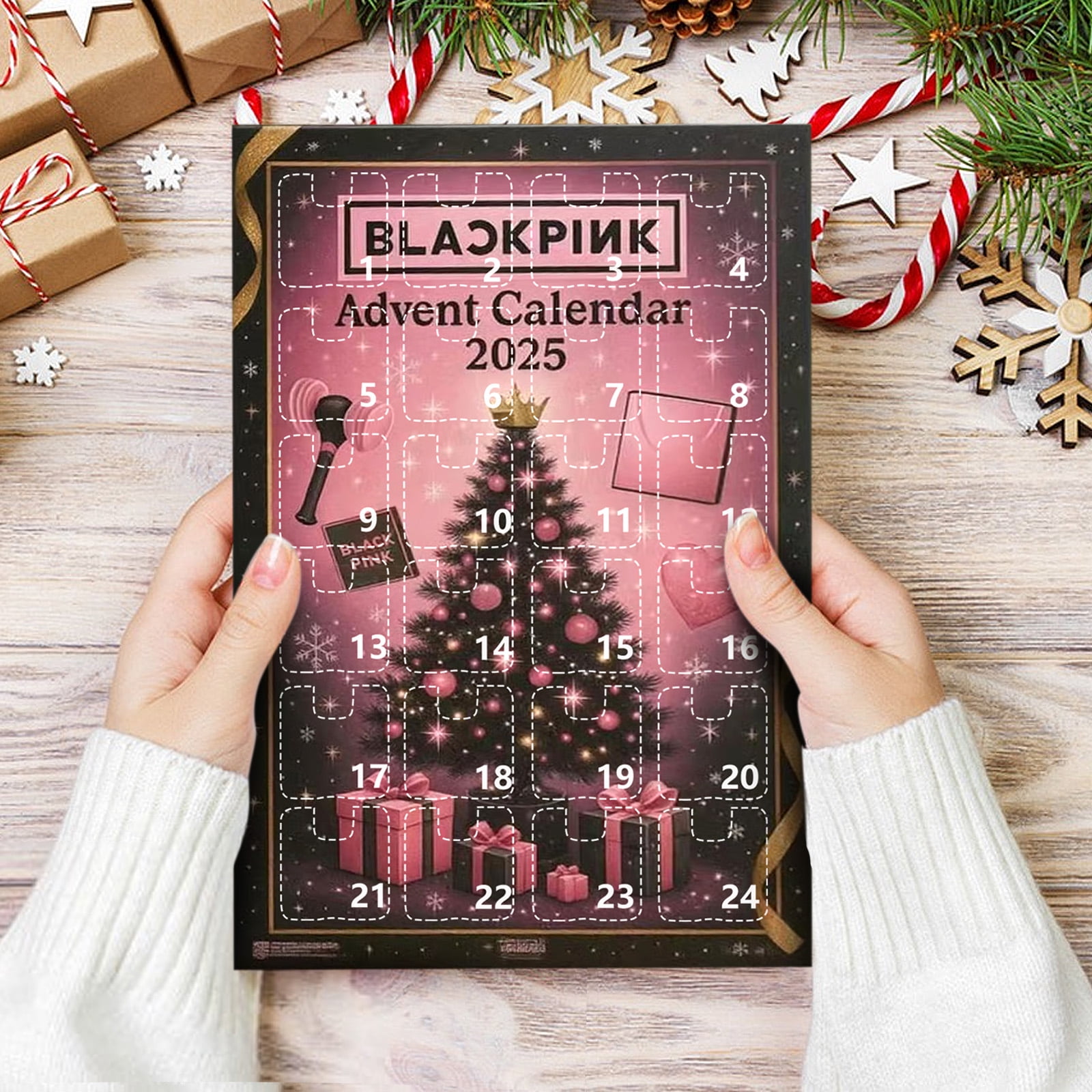 BLACKPINK Advent Calendar 2025, 24 Days Countdown with Kpop Character ...