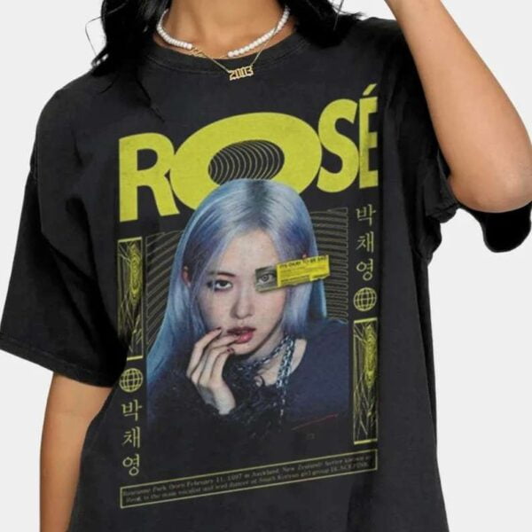 BLACKPINK Rose T Shirt Park Cheayoung - Walmart.com