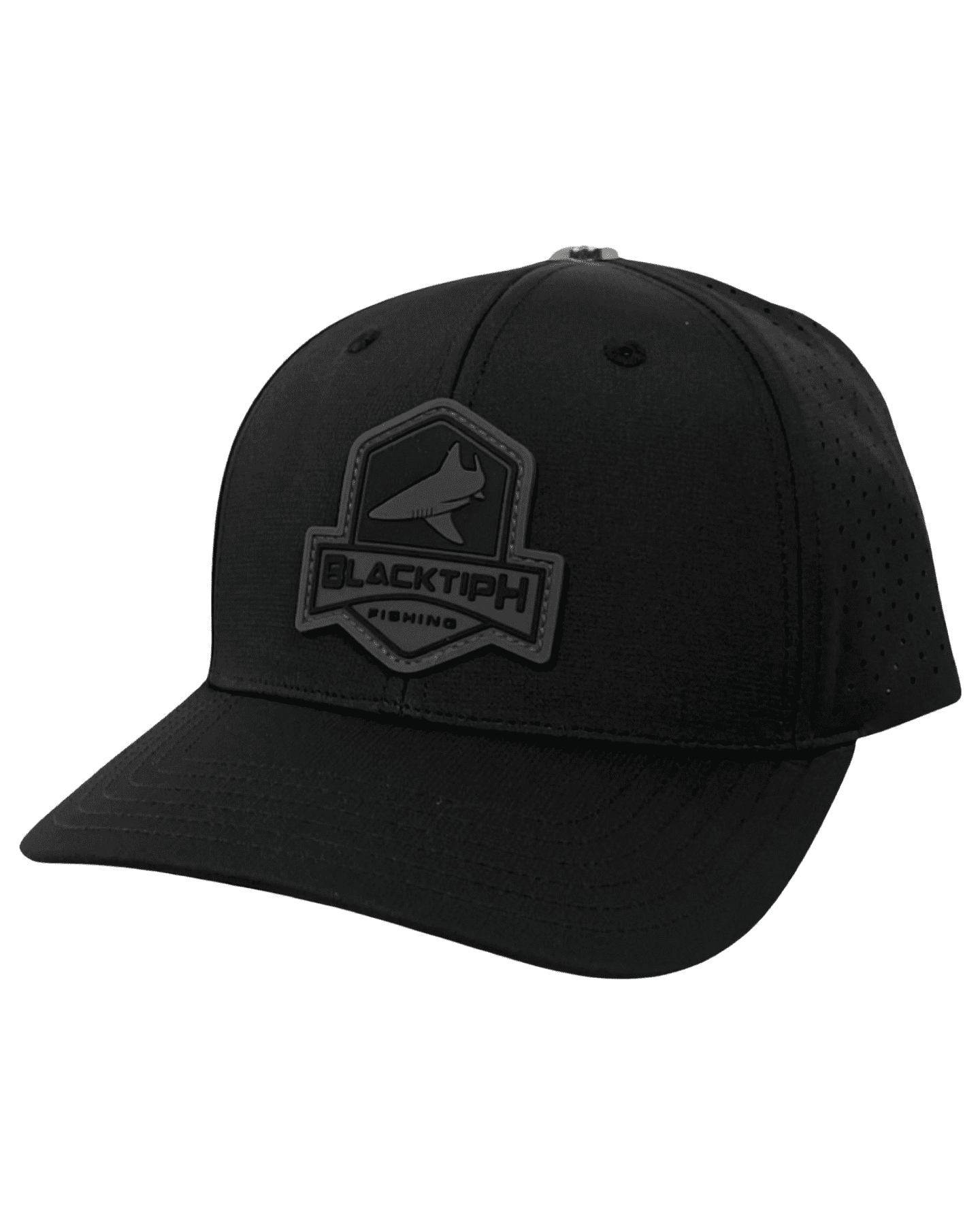 BLACKTIPH PVC Performance Snapback Hat Midnight Black - Walmart.com