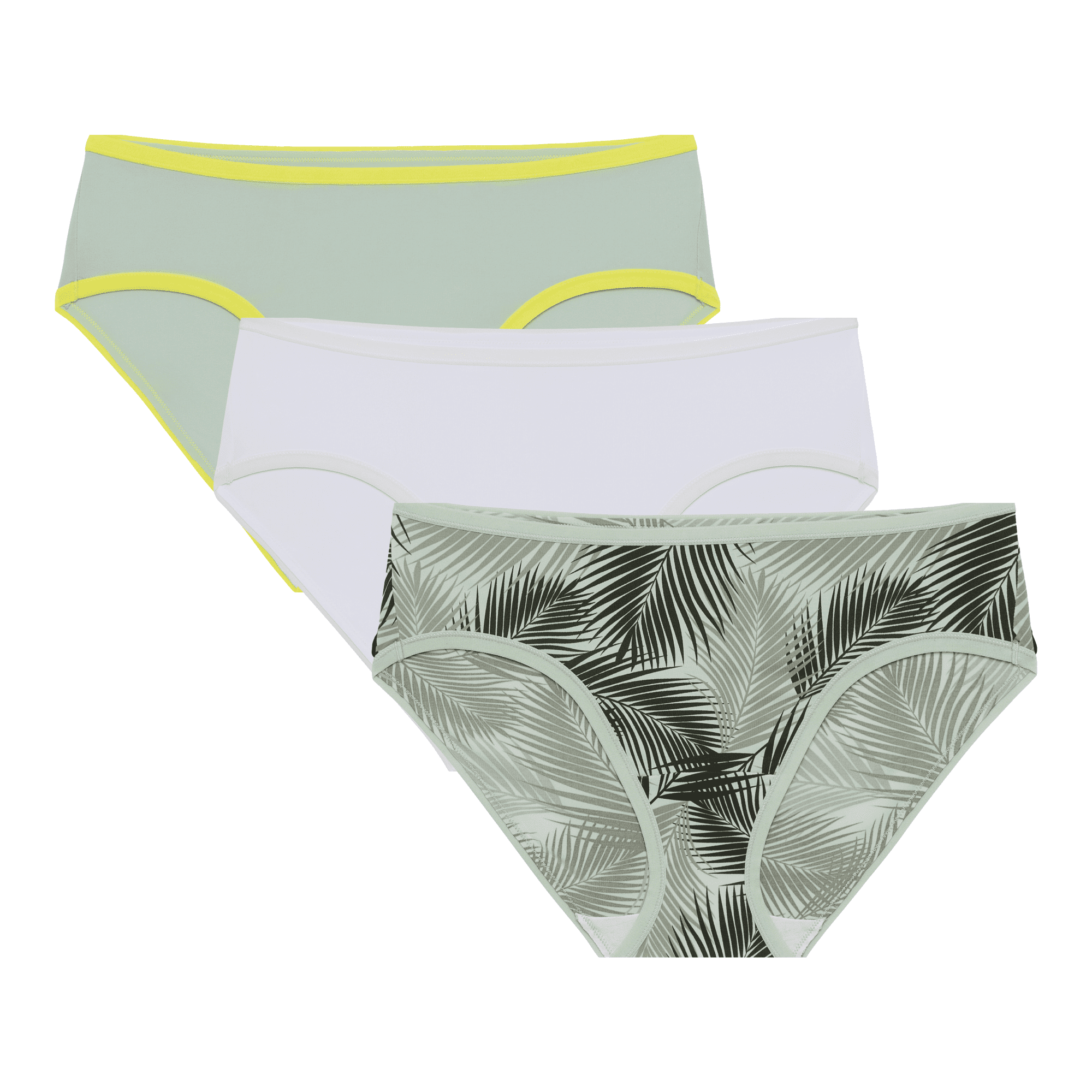BLAKE & CO. 3 Pack Junior’s Micro Hipster Underwear, Sizes S-2X ...