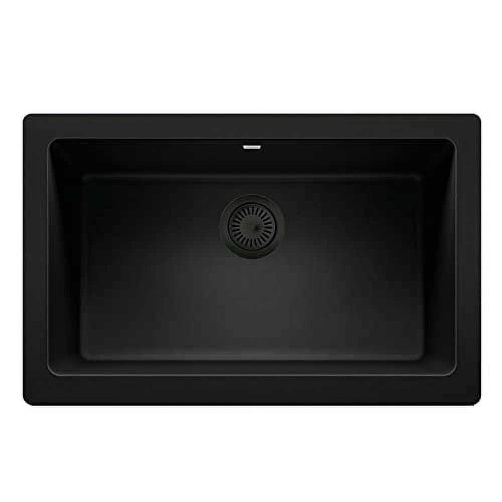 BLANCO 240339 Disposal Flange, 3.5", Coal Black - Walmart.com