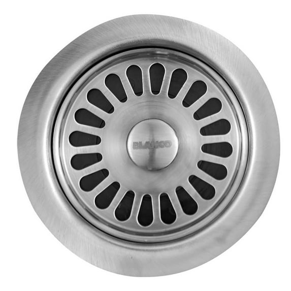 BLANCO 441098 SILGRANIT Coordinated Sink Waste Flange, 3.5", Stainless ...