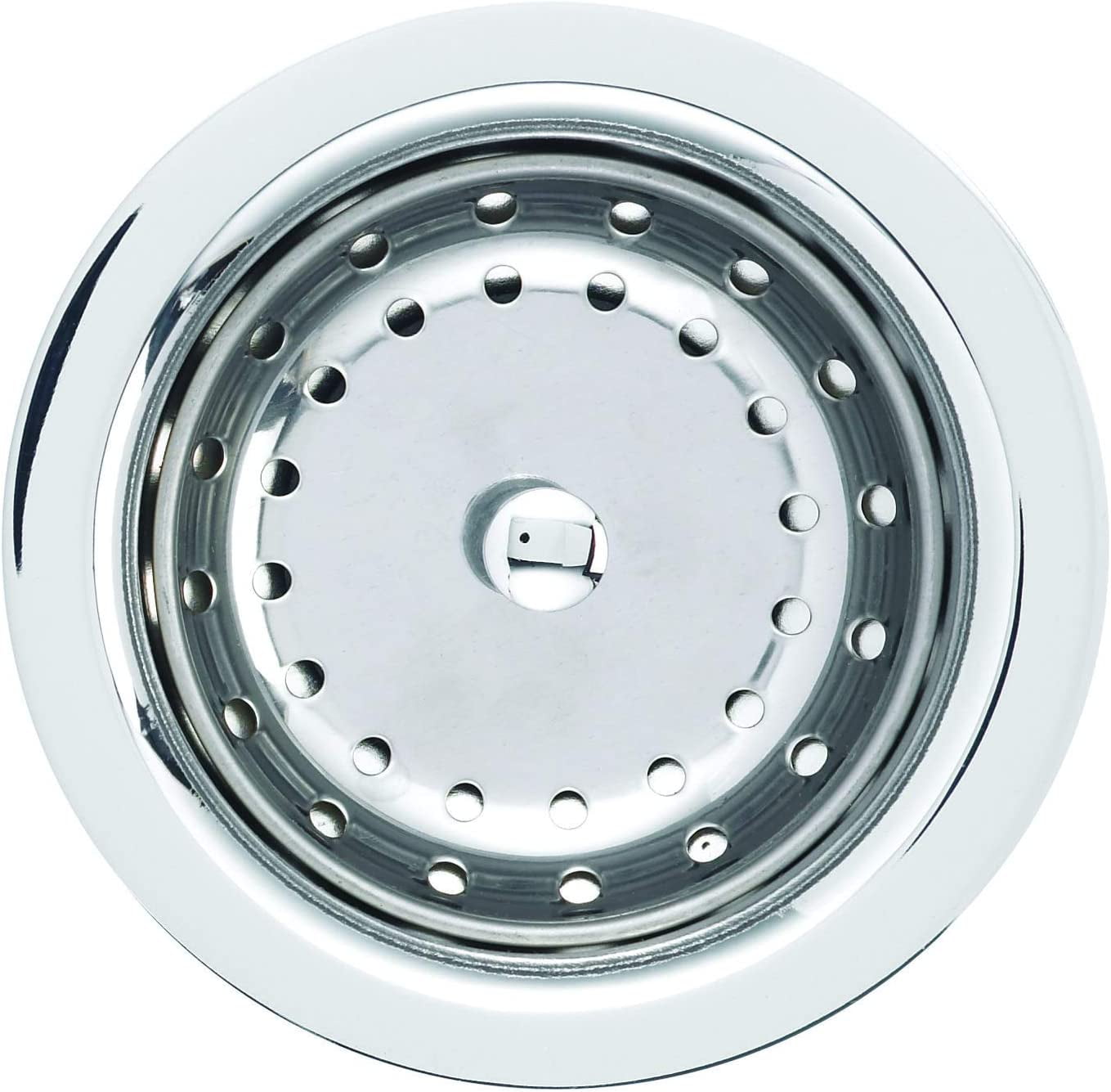 BLANCO, Chrome 440029 Deluxe Stainless Steel Kitchen Basket Strainer, 3 ...