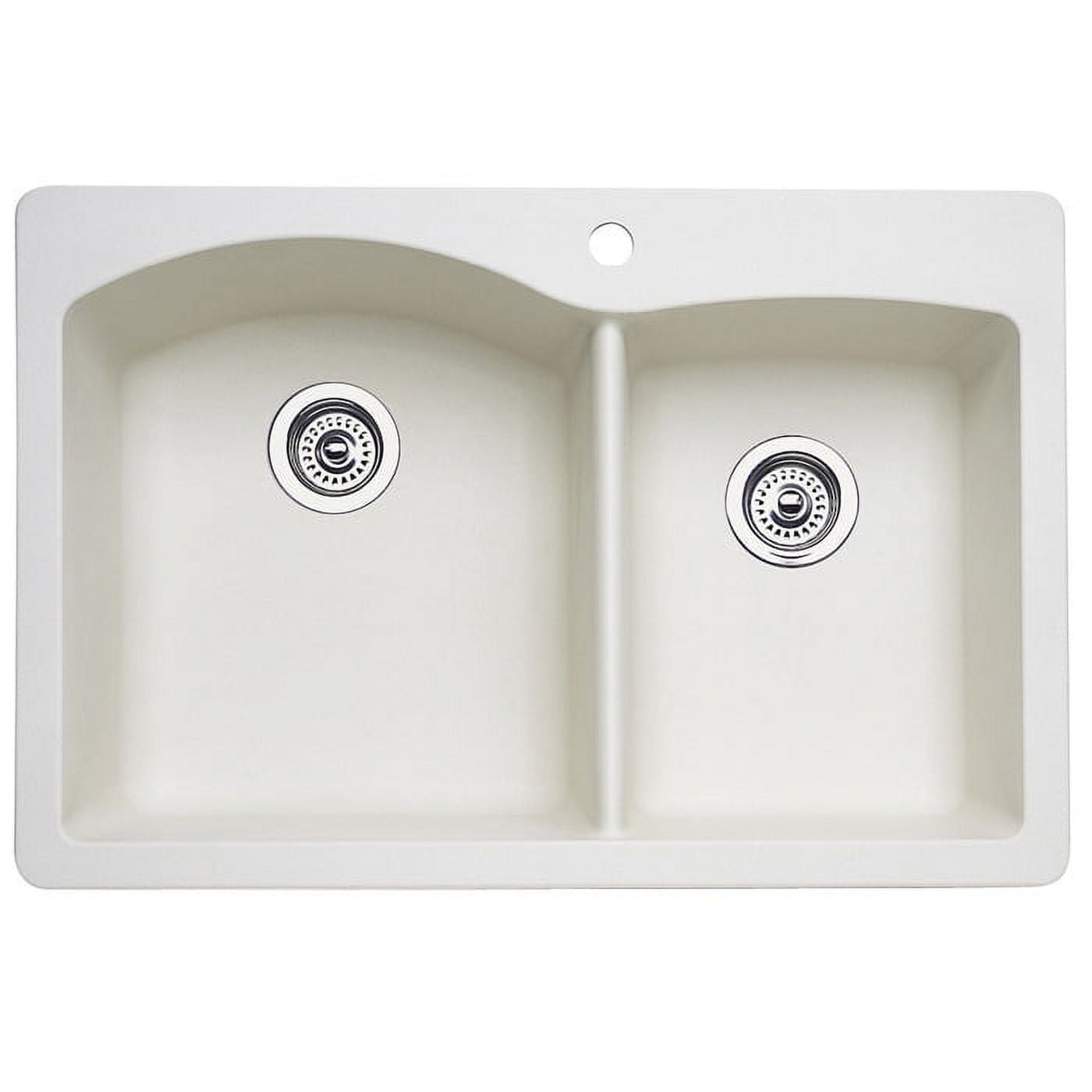 BLANCO DIAMOND 1.75 Dual Mount - Biscuit - Walmart.com