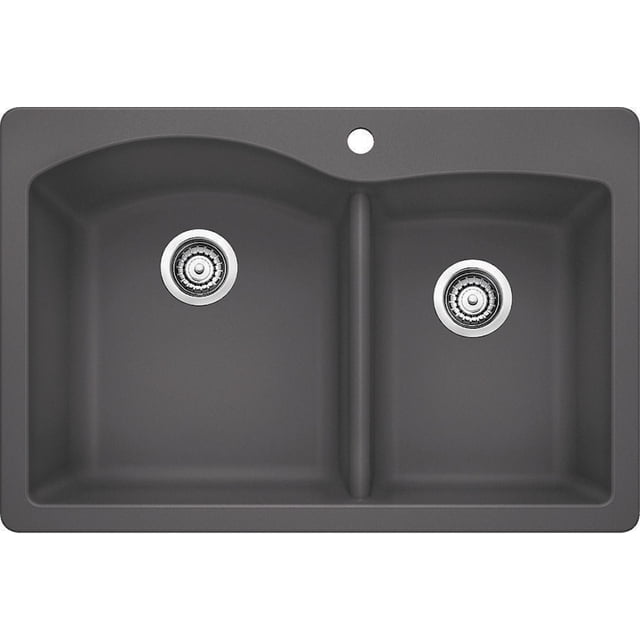 BLANCO DIAMOND 1.75 Dual Mount - Cinder - Walmart.com