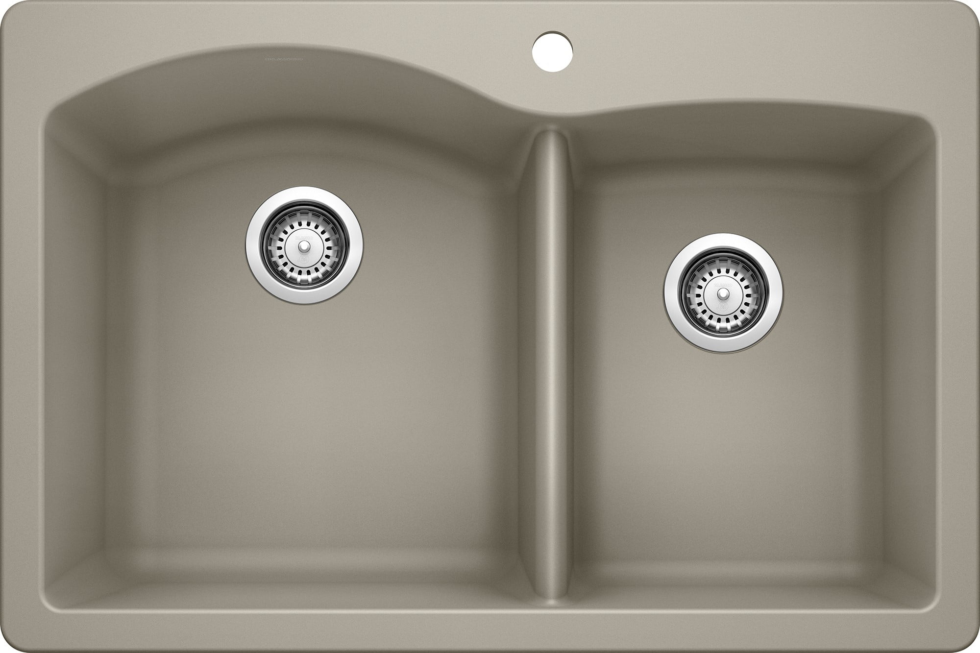 BLANCO DIAMOND 1.75 Dual Mount - Truffle - Walmart.com