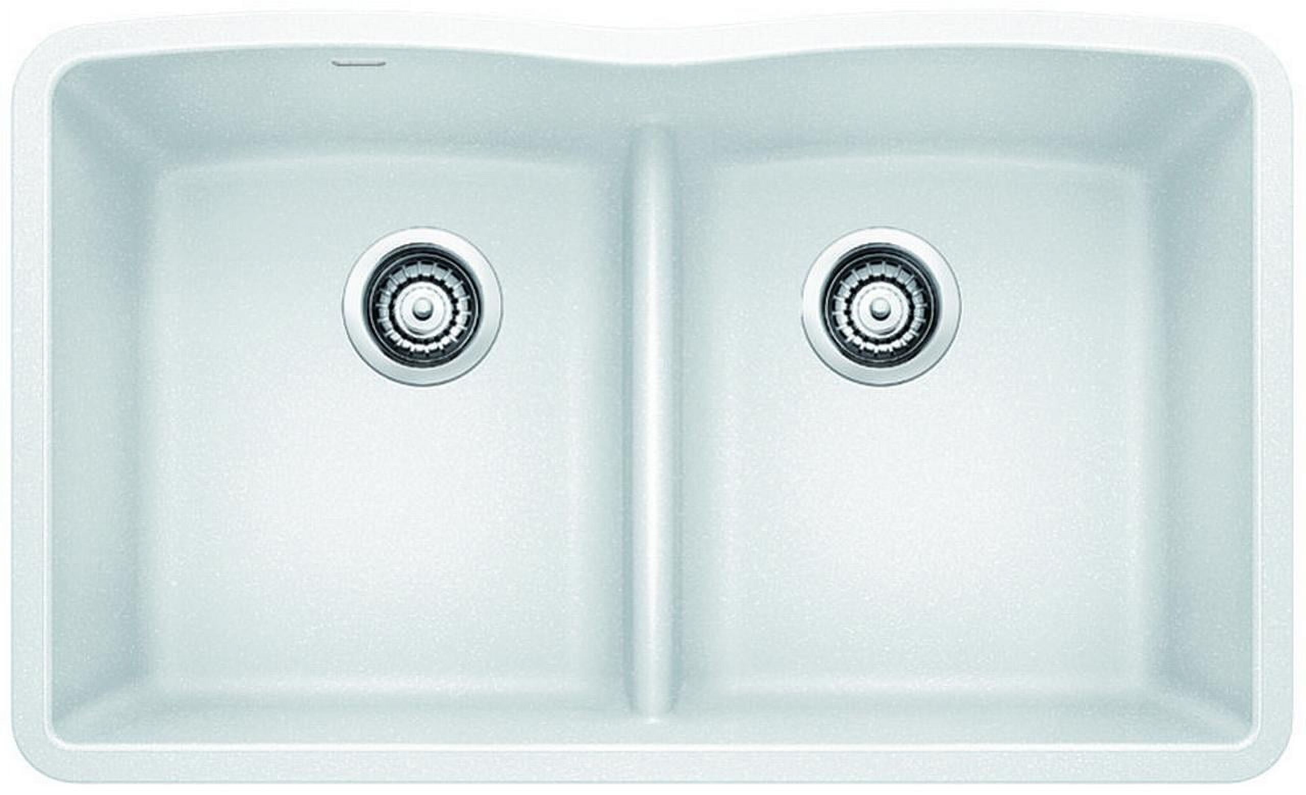 BLANCO DIAMOND Kitchen Sink - Equal Double Low Divide Undermount, Drop ...