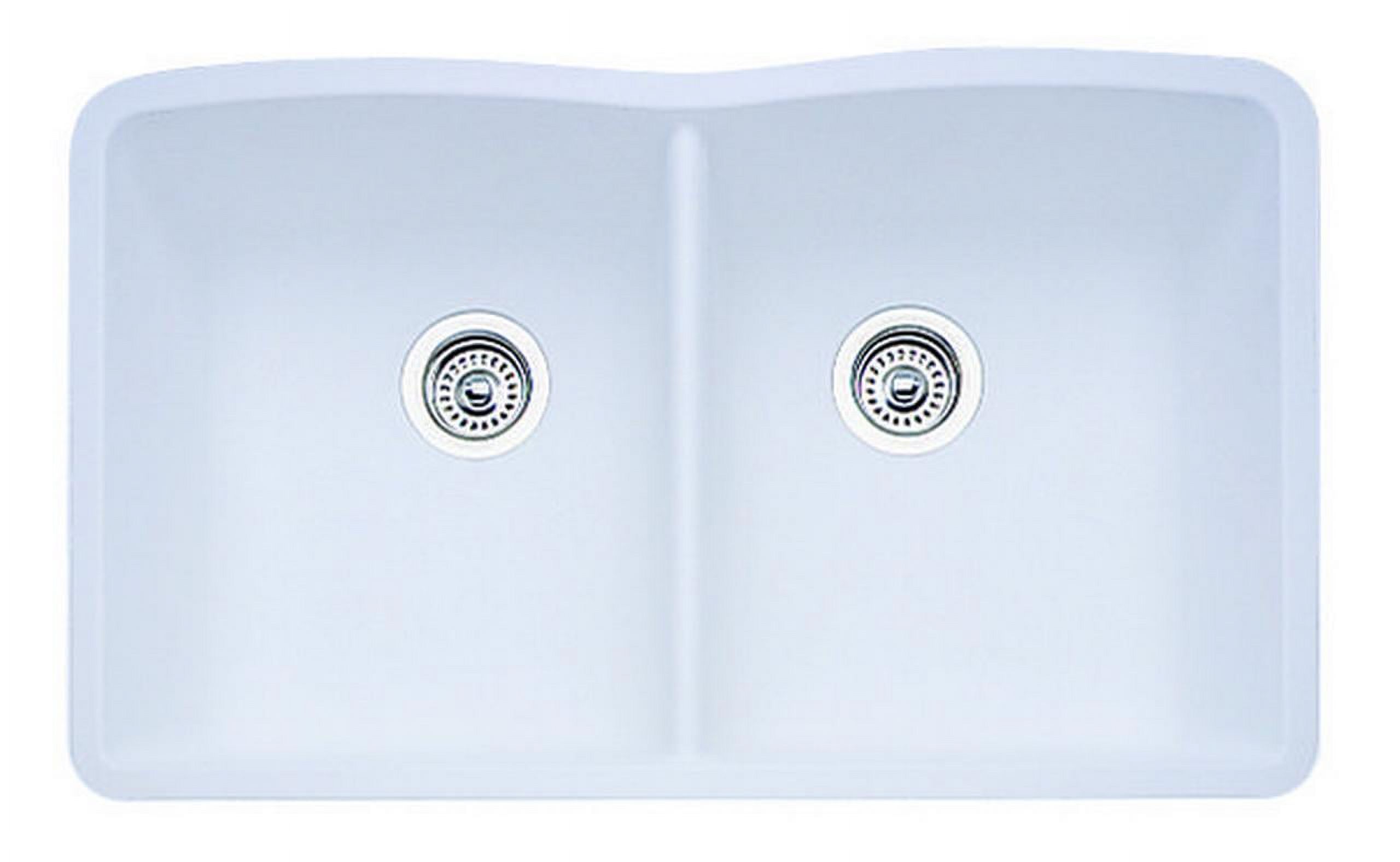BLANCO PERFORMA Equal Double Undermount - White - Walmart.com