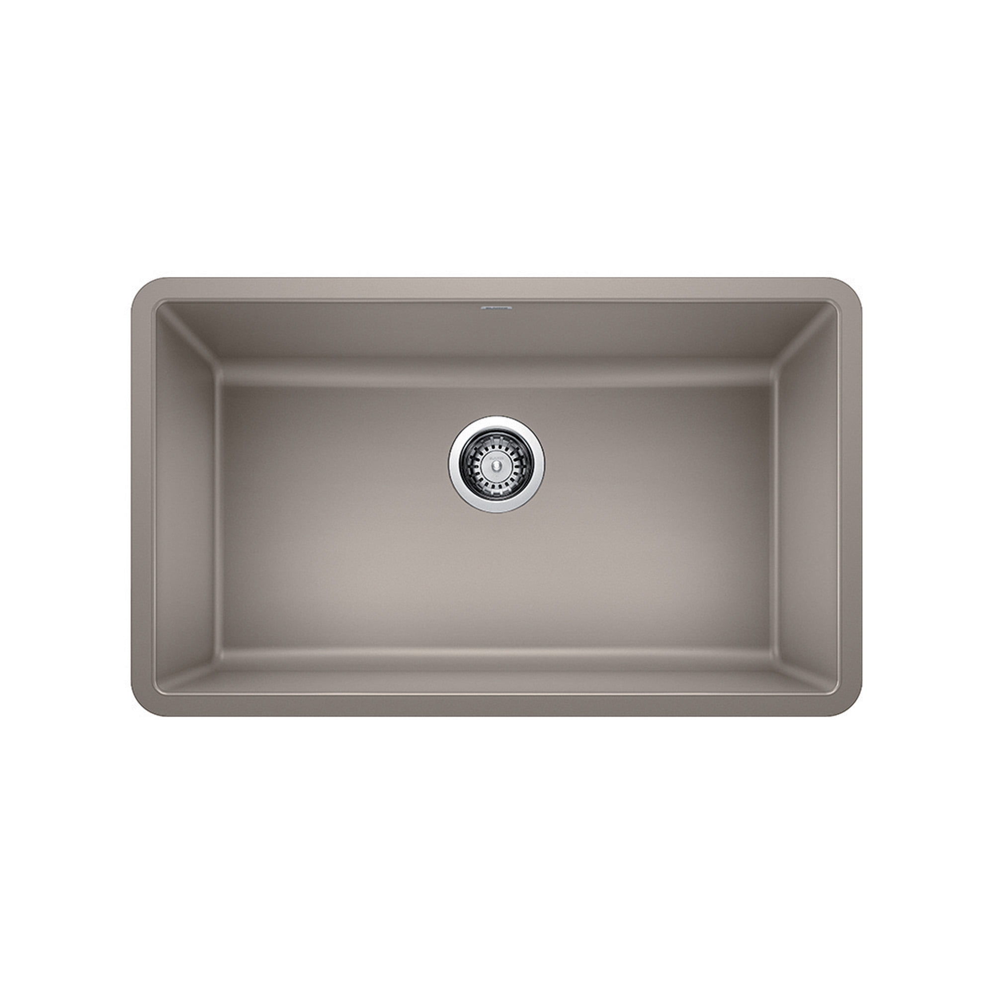 "BLANCO PRECIS 30"" Single Undermount Kitchen Sink - Truffle, SILGRANIT ...