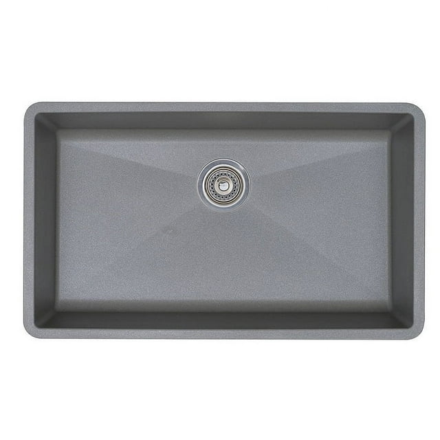 BLANCO PRECIS Super Single Undermount - Metallic Gray - Walmart.com