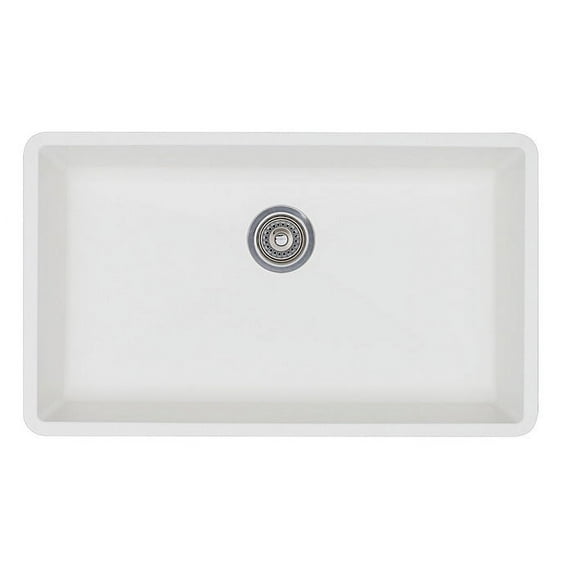 BLANCO PRECIS Super Single Undermount - White - Walmart.com