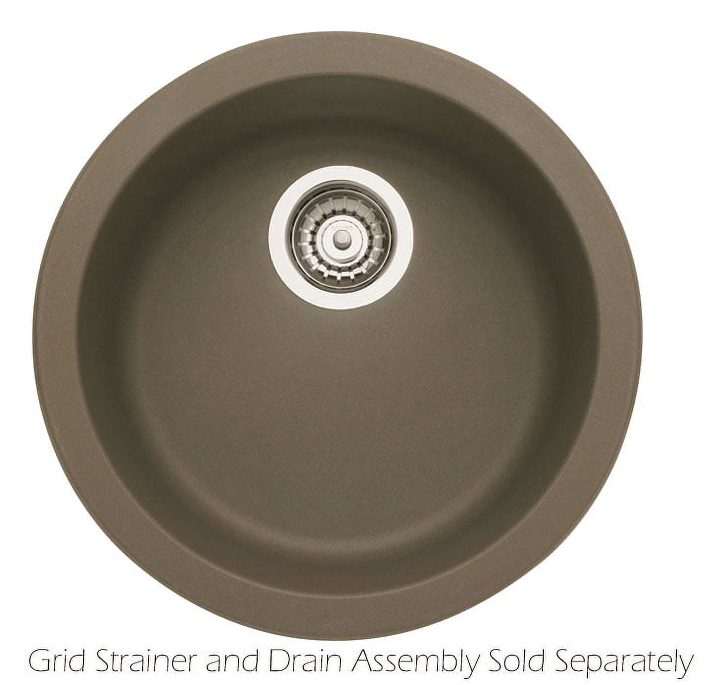 BLANCO RONDO Bar Undermount - Truffle - Walmart.com