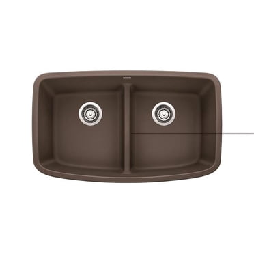 Blanco 442551 Valea 27" Undermount Single Basin Silgranit Kitchen Sink ...
