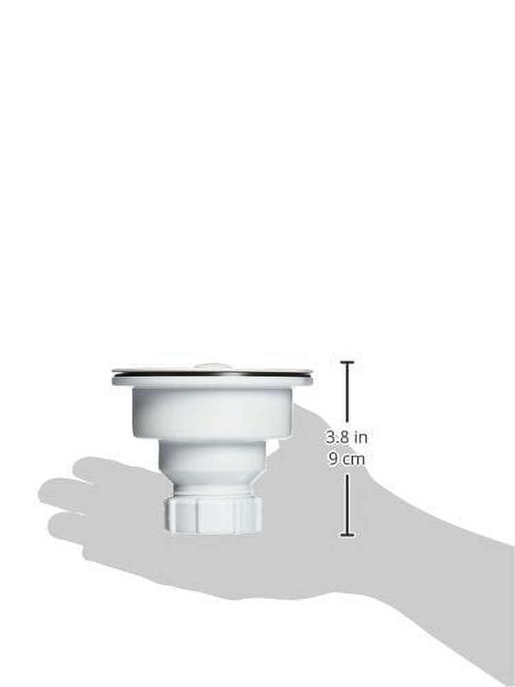 BLANCO, White 441091 SILGRANIT-Matched Kitchen Drain Basket Strainer, 3 ...
