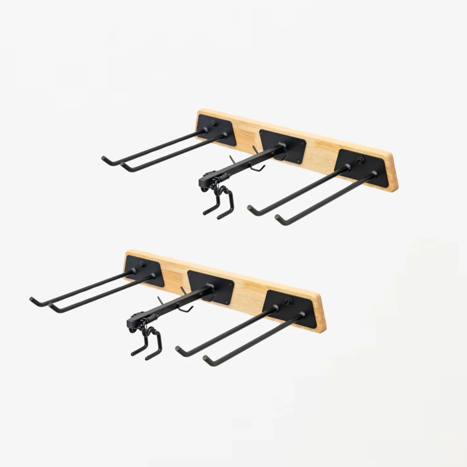 BLAT Tool Wood Storage Rack | 2 Pack | Garden Tool Organizer - Walmart.com