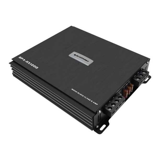 Blaupunkt BPA-HX1200 1-CH Monoblock 650W @ 4-Ohm Class-D Car Audio Amplifier - Walmart Business ...