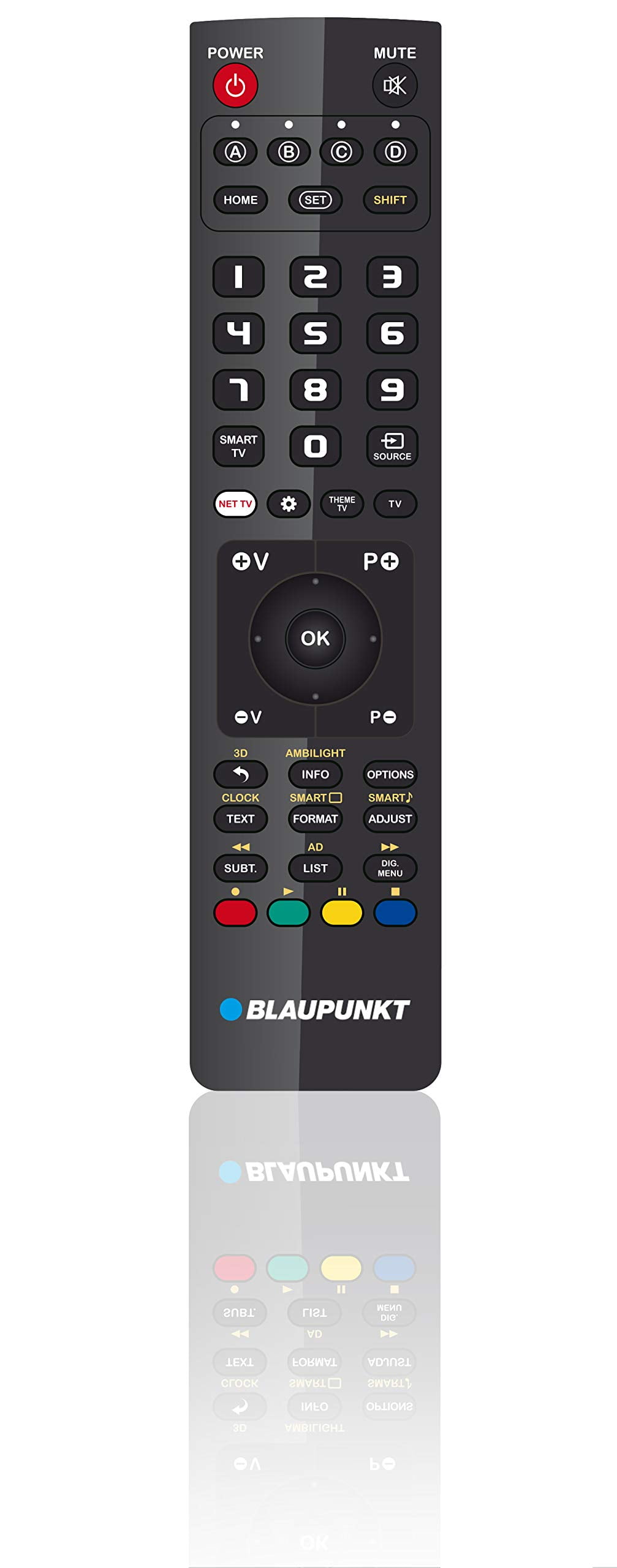 BLAUPUNKT - Remote Control for Philips Smart TV Pre-programmed Ready to ...