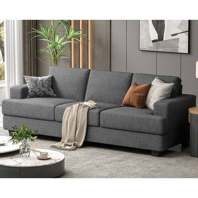 BLAZANT 3 Seater Sofa Oversize, 89" Extra Large Size Sofa Couch with ...