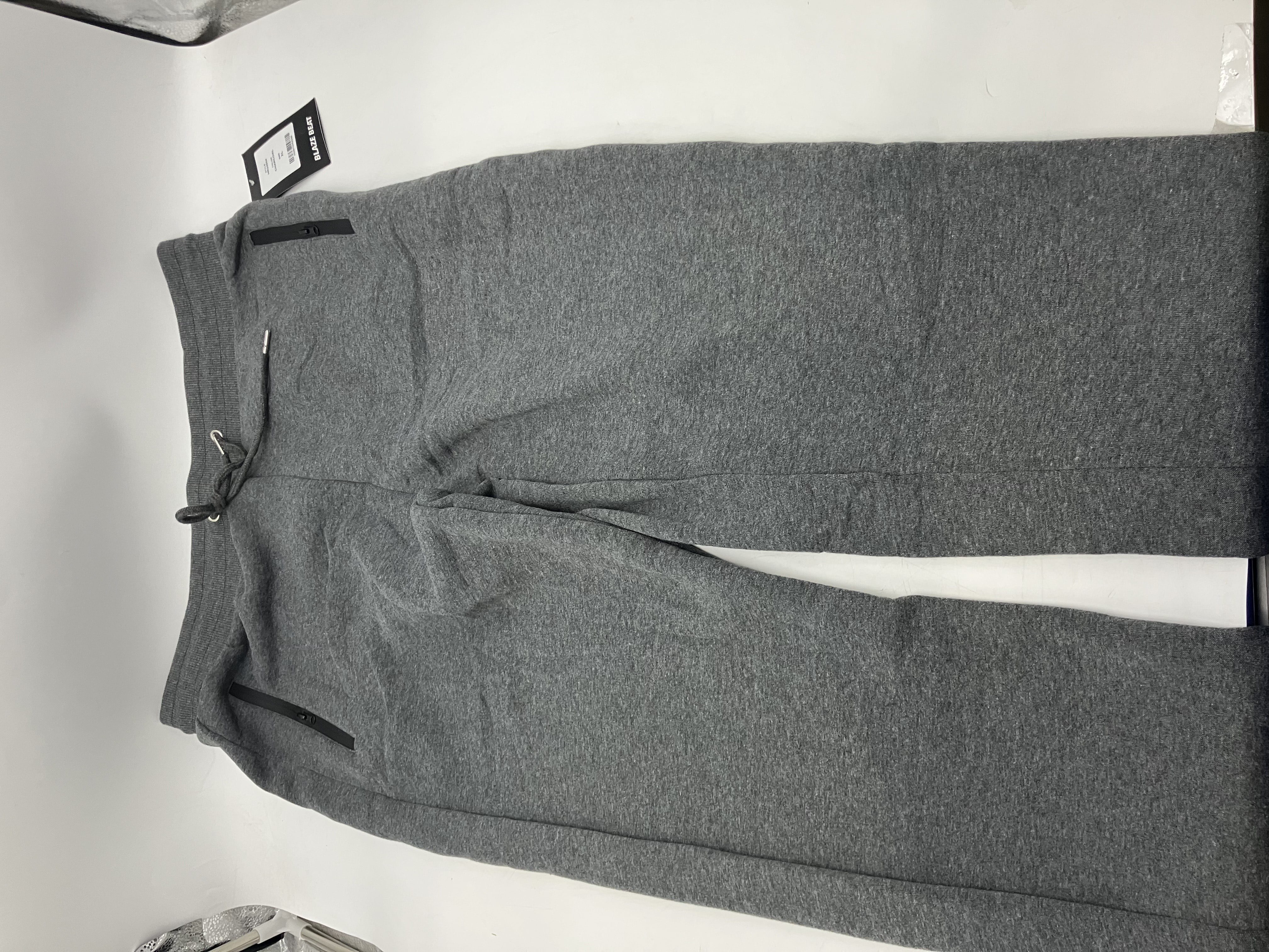 BLAZE BEAT SWEATPANTS WITH THREE POCKETS - SIZE EXTRA LARGE - CHARCOAL ...