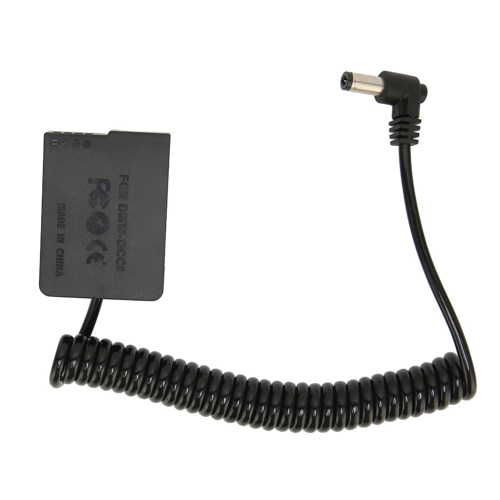 BLC12 DC Coupler Spring Wire Elbow Connector Camera Dummy Battery for ...