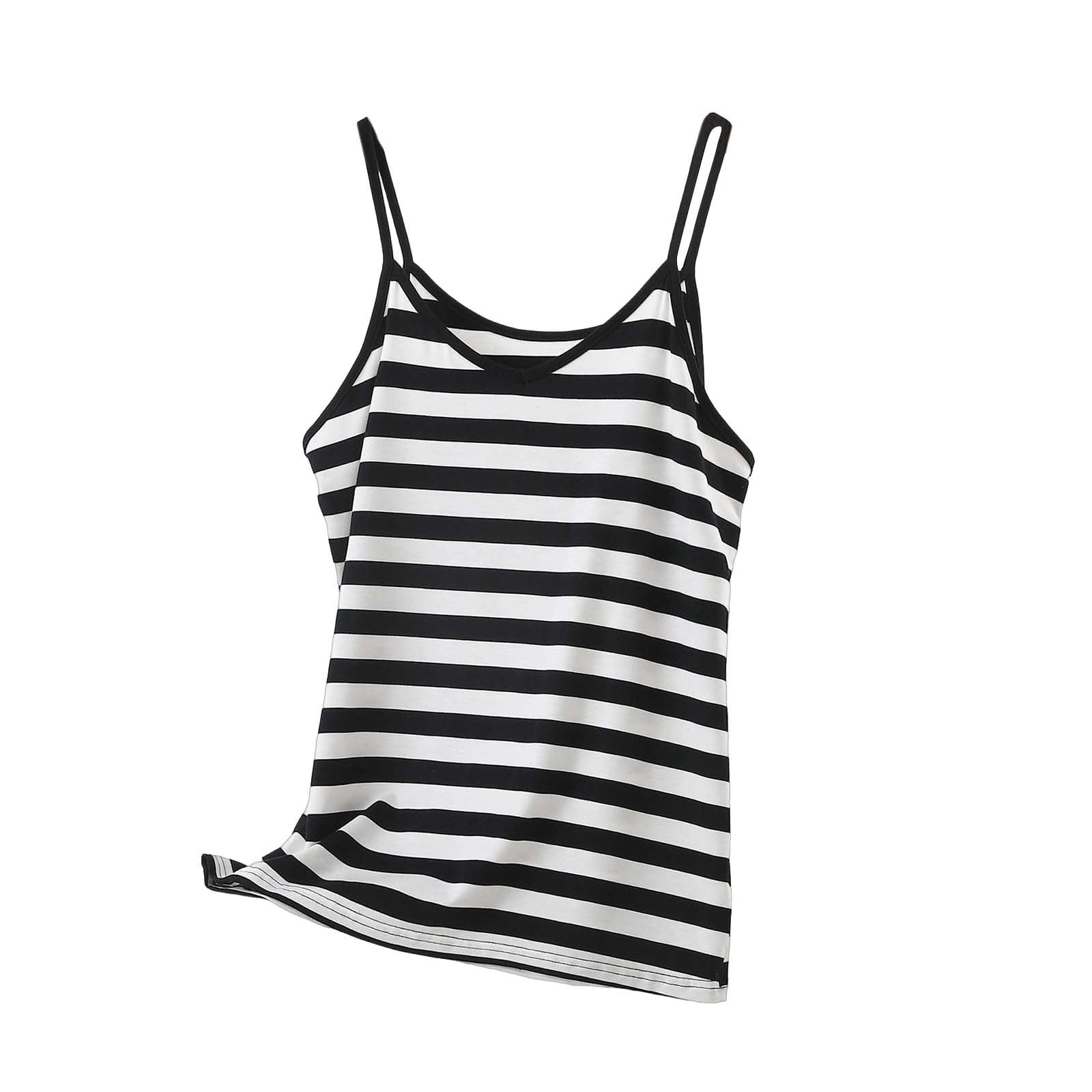 BLCHUNen Camisole Tops for Women Pajamas Tanks Spaghetti Strap ...