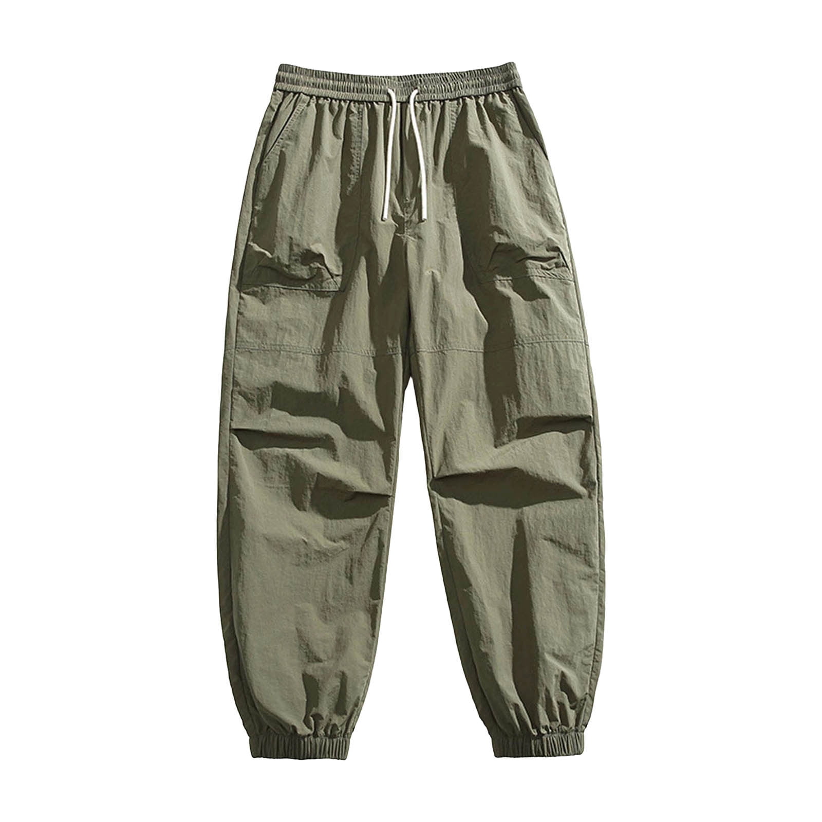 BLCHUNen Casual Pants for Men Drawstring Loose Summer Pants Elastic ...