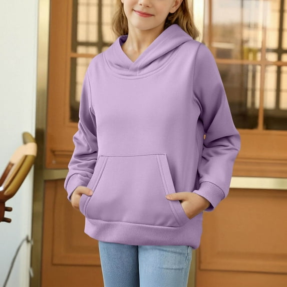 BLCHUNen Hoodies for Kids Pullover Loose Sweatshirts with Pocket for 2 ...