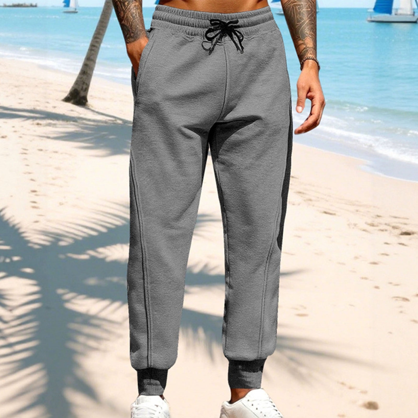 BLCHUNen Joggers Pants for Men Casual Sweatpants with Pockets ...