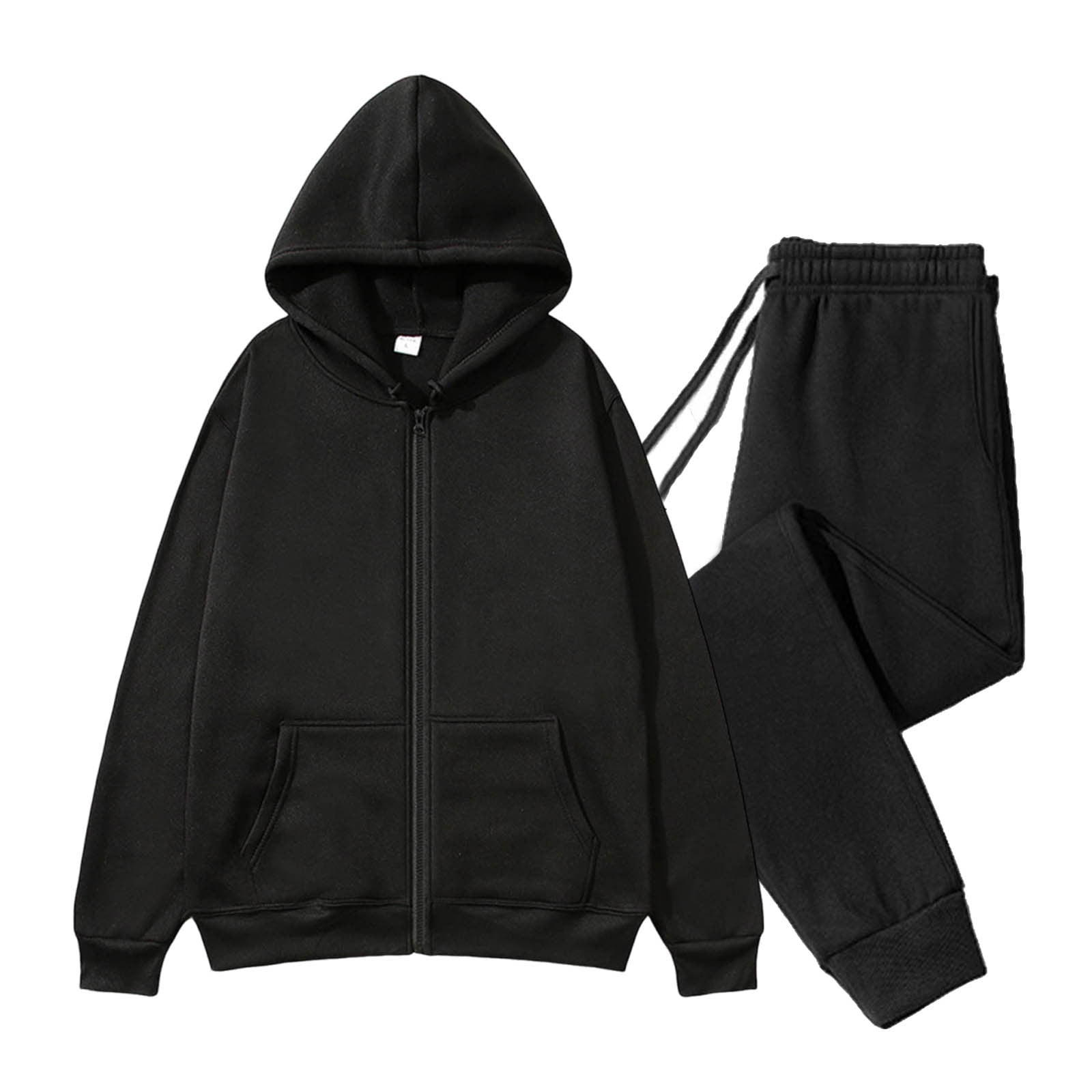 BLCHUNen Mens Sweatshirts Full Zip up Hooded Long Sleeve Drawstring ...