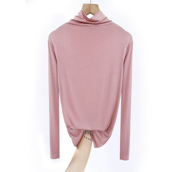 BLCHUNen Pajamas for Women Long Sleeve Turtle Neck Pullover Casual ...