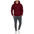 BLCHUNen Sweatsuits for Men 2 Piece Casual Hoodie with Pocket Elastic ...