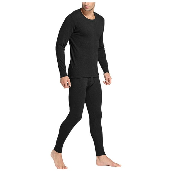 BLCHUNen Thermal Underwear for Men Long Johns Base Layer Top and Bottom ...