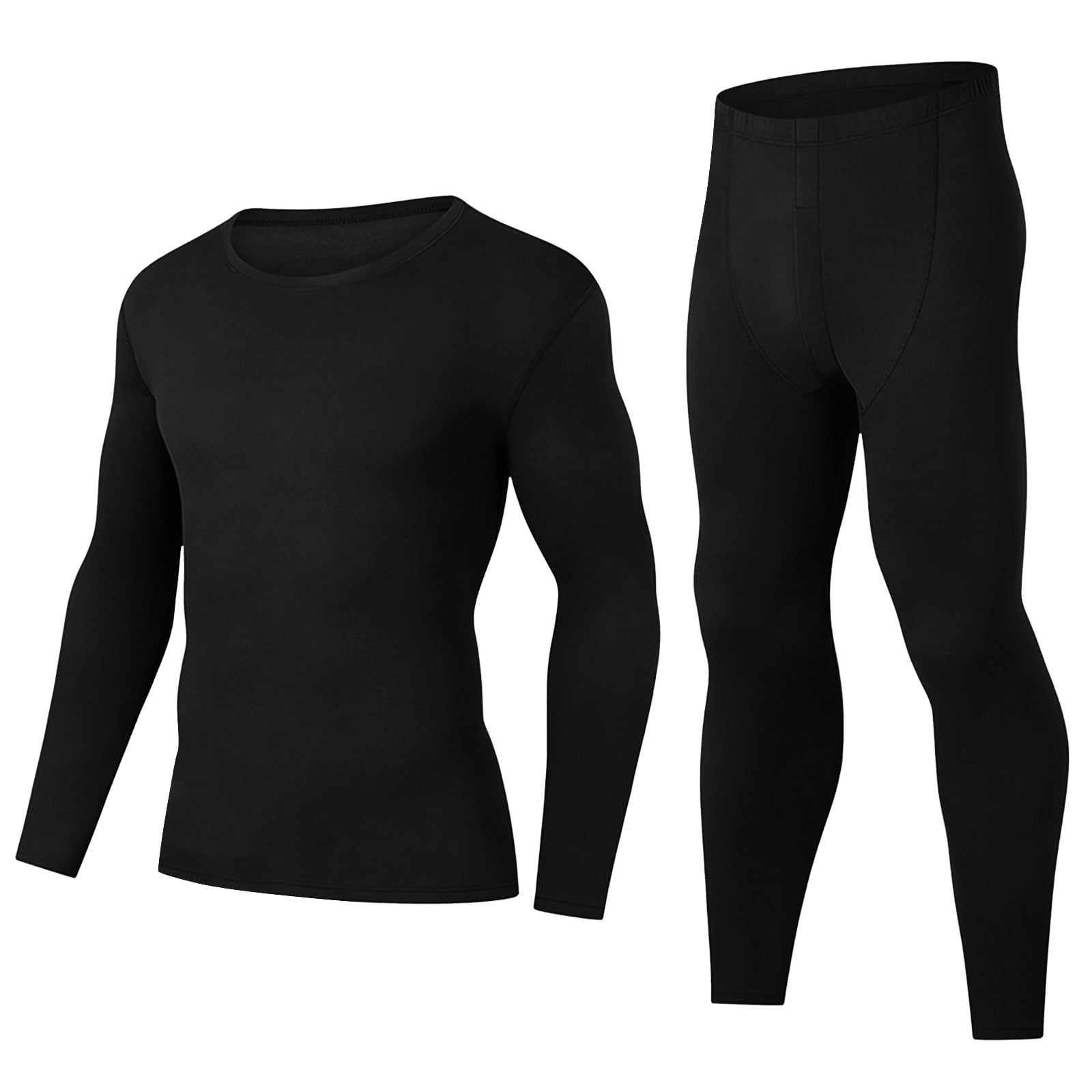 BLCHUNen Tracksuits for Men Long Sleeve Crew Neck Pullover Slim Fitted ...