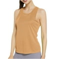 BLCHUNen Workout Tank Tops Woman Sleeveless Drawstring Racerback Tees ...