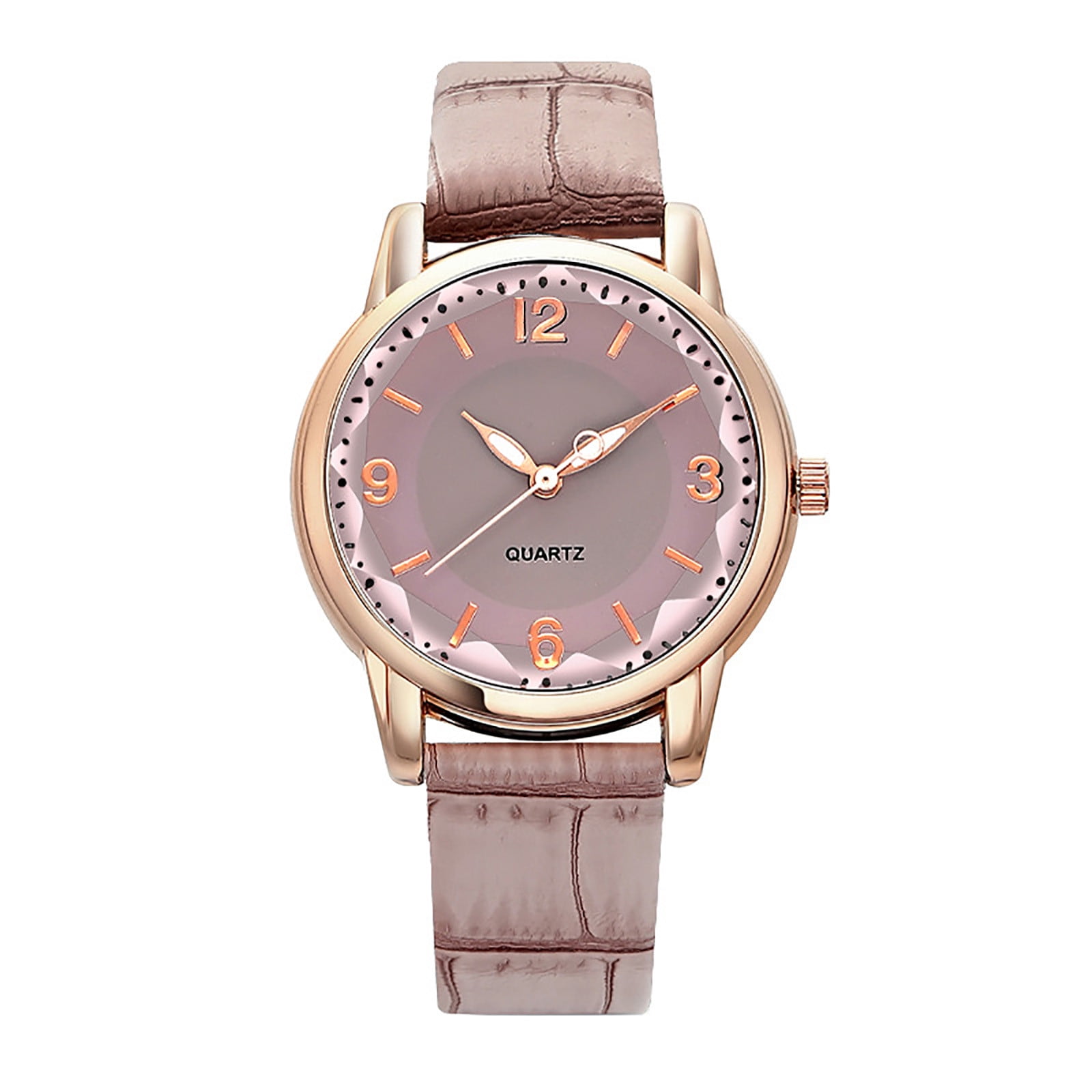 BLCYY Women'S Watch Women Watch Ladies Leather Band Quartz Wristwatch ...