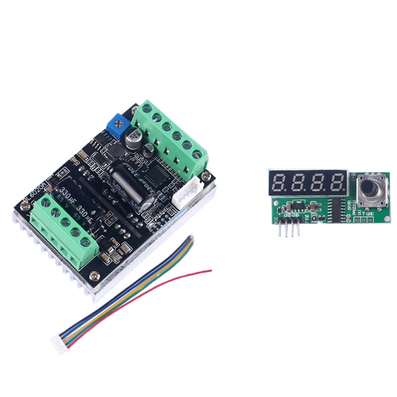 BLDC Motor Driver 500W High Power 6-60V 20A Hall Brushless Motor Speed ...