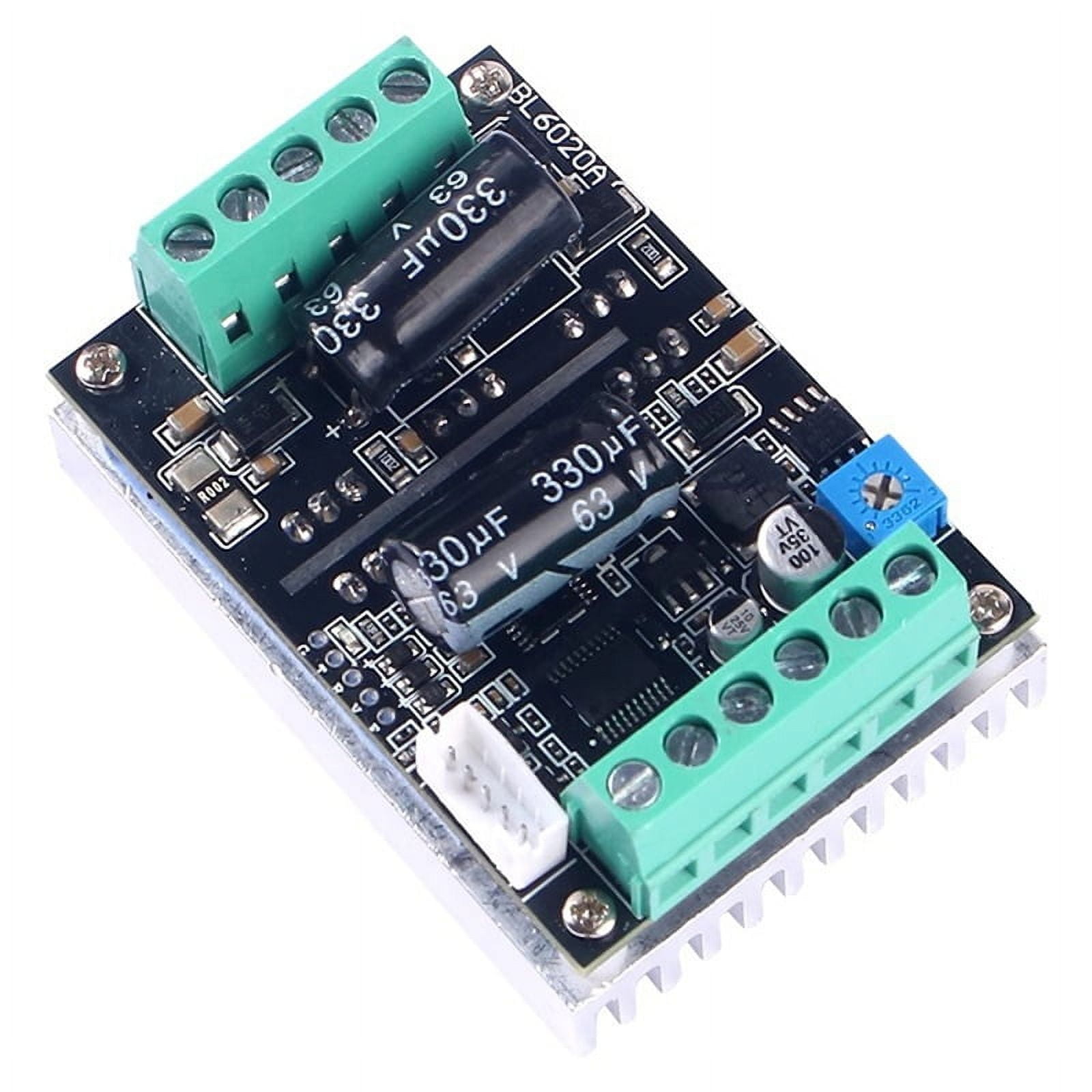 BLDC Motor Driver 500W High Power 6-60V 20A Hall Brushless Motor Speed ...