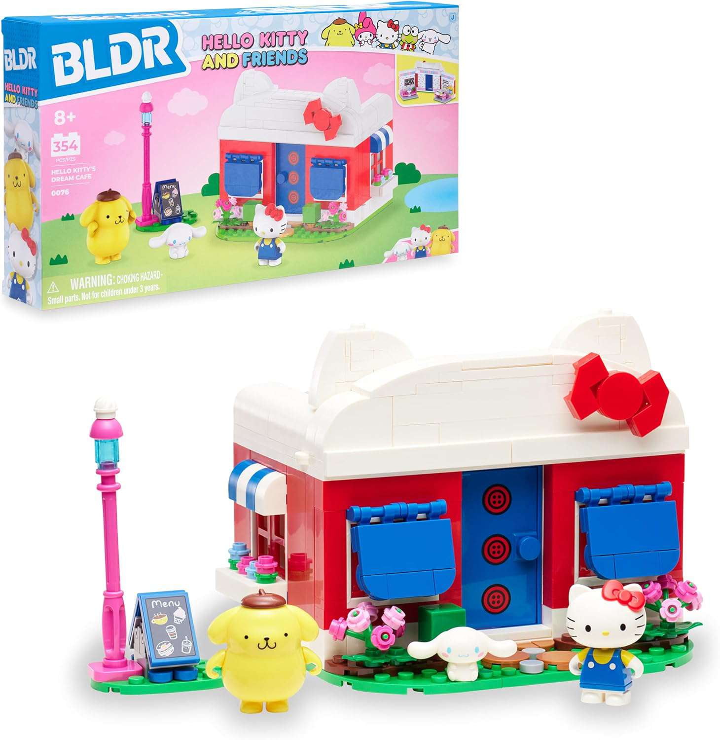 BLDR Hello Kitty & Friends Hello Kitty's Dream Cafe Building Set ...