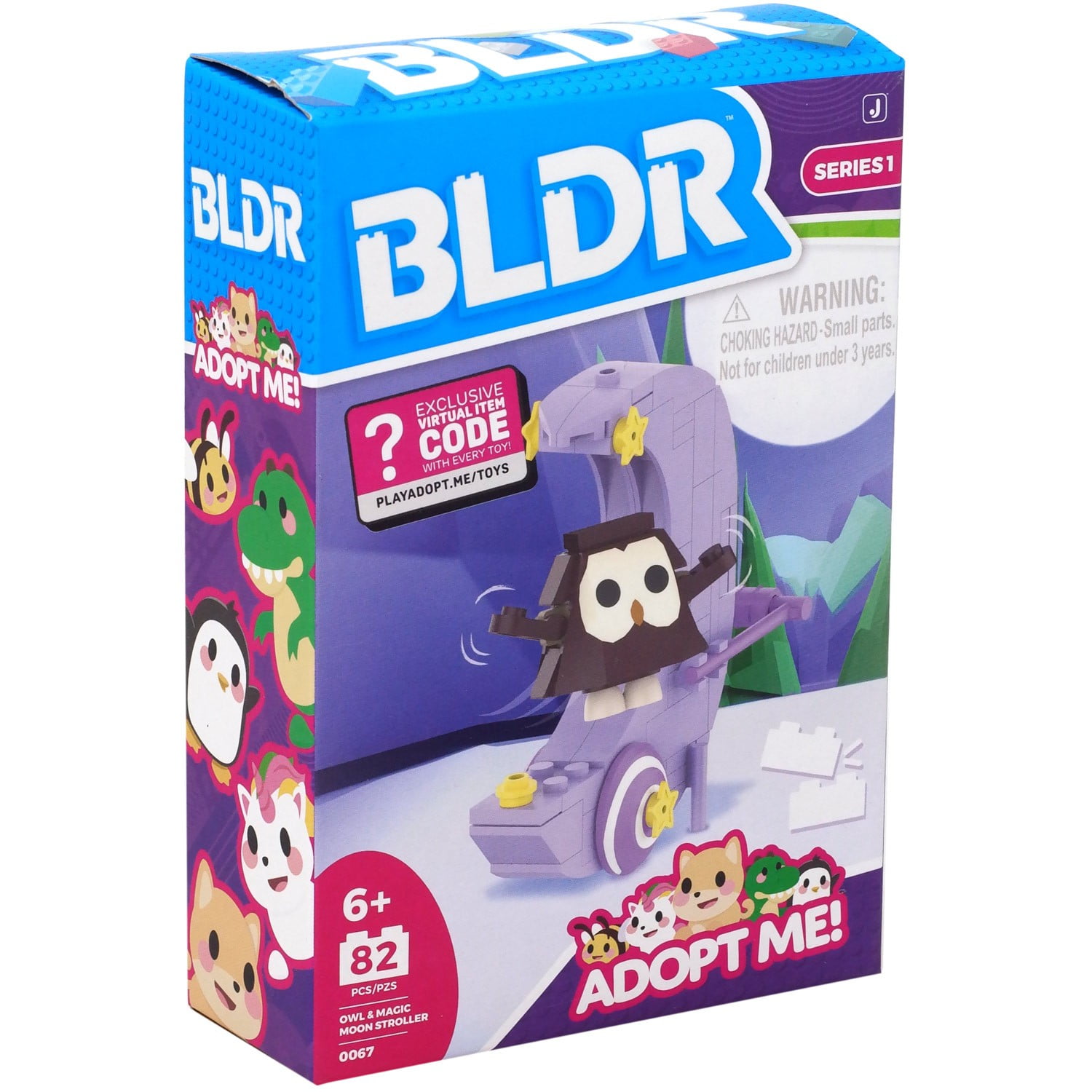 BLDR Series 1 Owl & Magic Stroller Building Set - Walmart.com