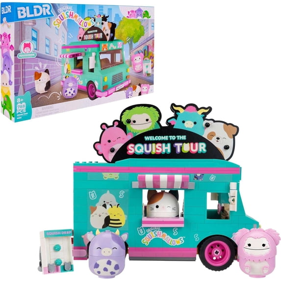 BLDR Squishbrik Squish Tour Building Set - Walmart.com
