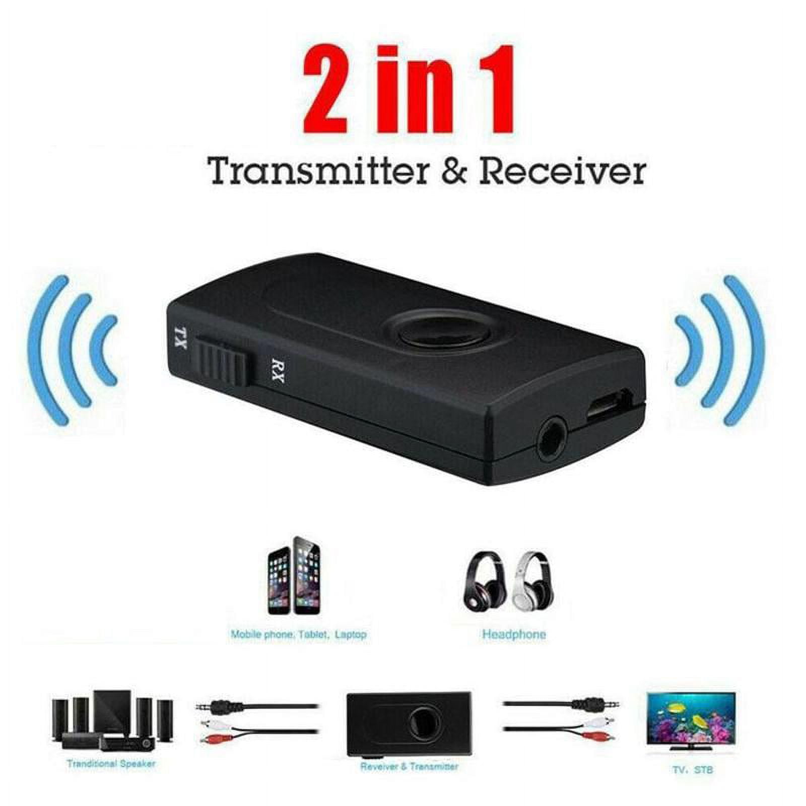 BLE Bluetooth V4 Transmitter Receiver Wireless A2dp 3.5mm x Music ...