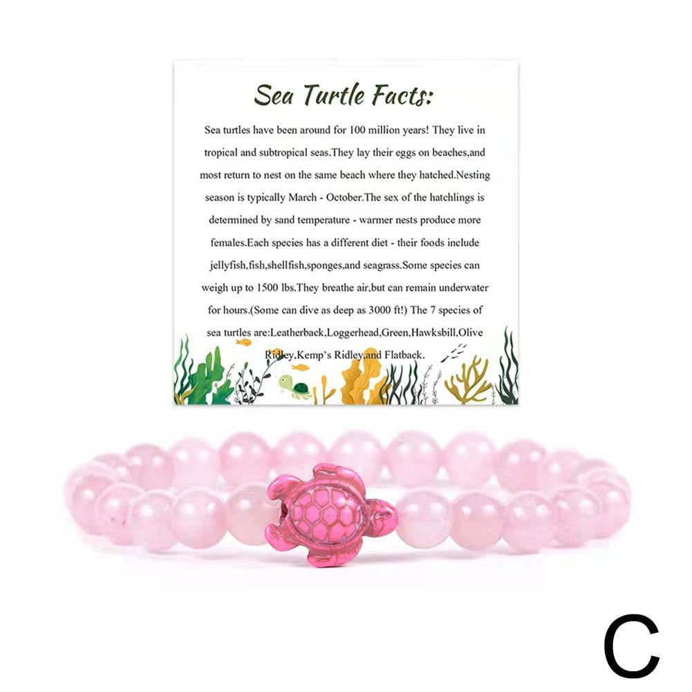 BLE SUCADA Sea Turtle Tracking Bracelet,Ocean Sea Turtle Bracelets ...