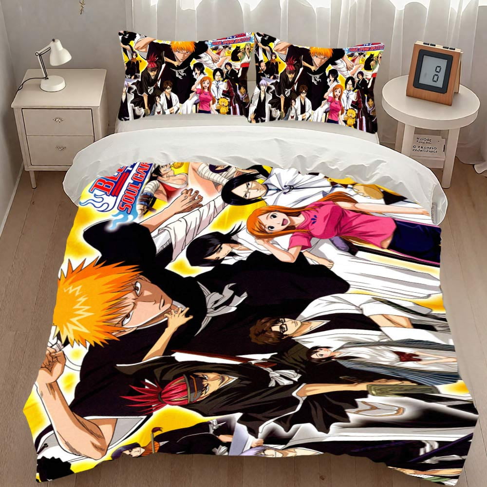 BLEACH Toddler Bedding Set Christmas for Child Sheet Comforter Girls ...