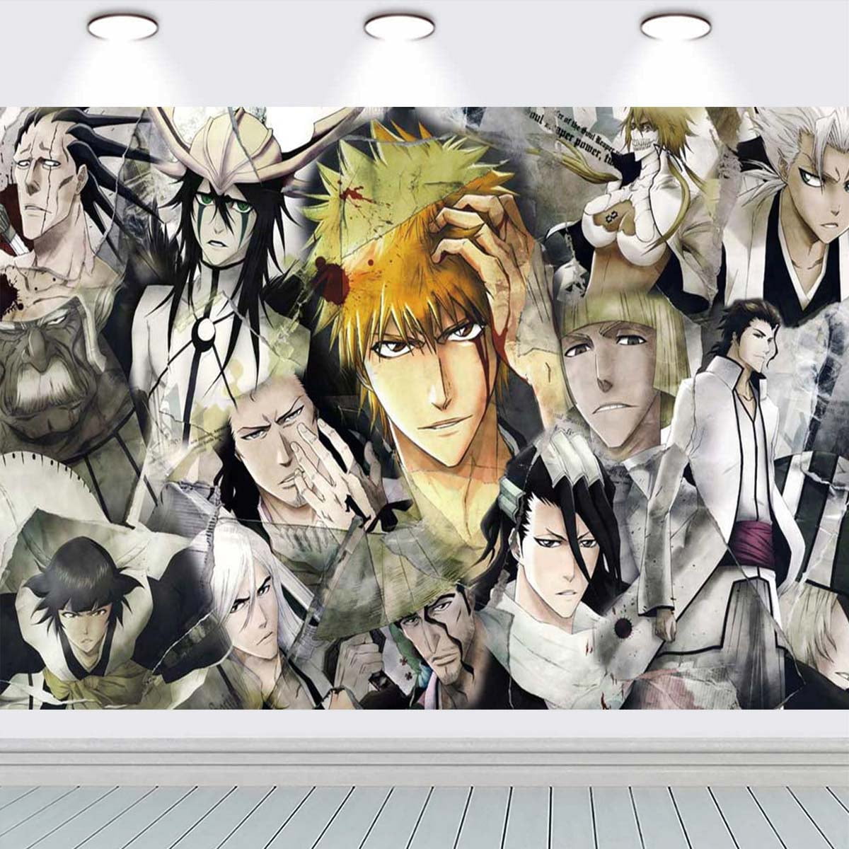 BLEACH school Poster Backdrop Banner Party Supplies Birthday ...