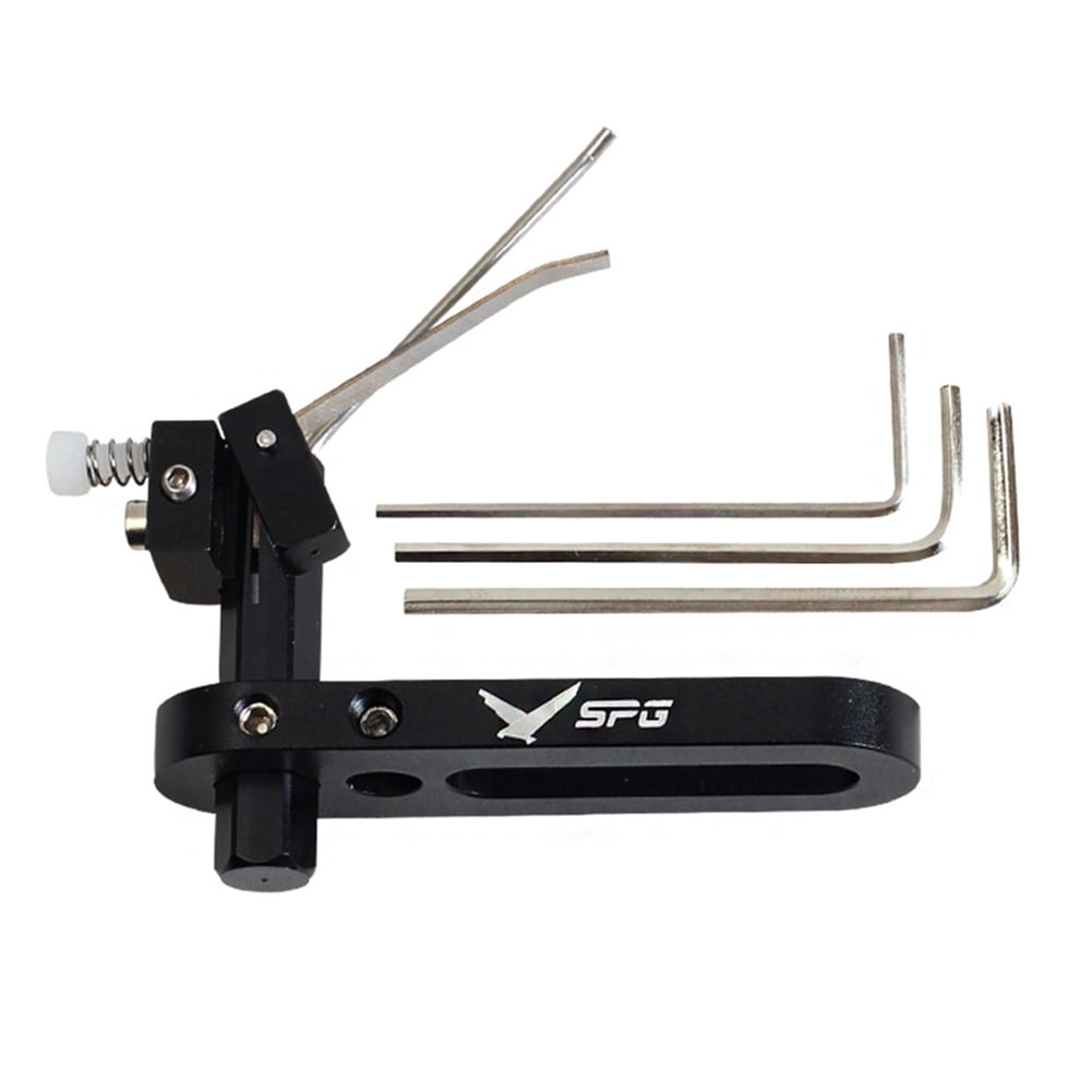 BLEEUS 1 Set Steel Needle Stand Adjustable Recurve Bow Magnetic Rest ...