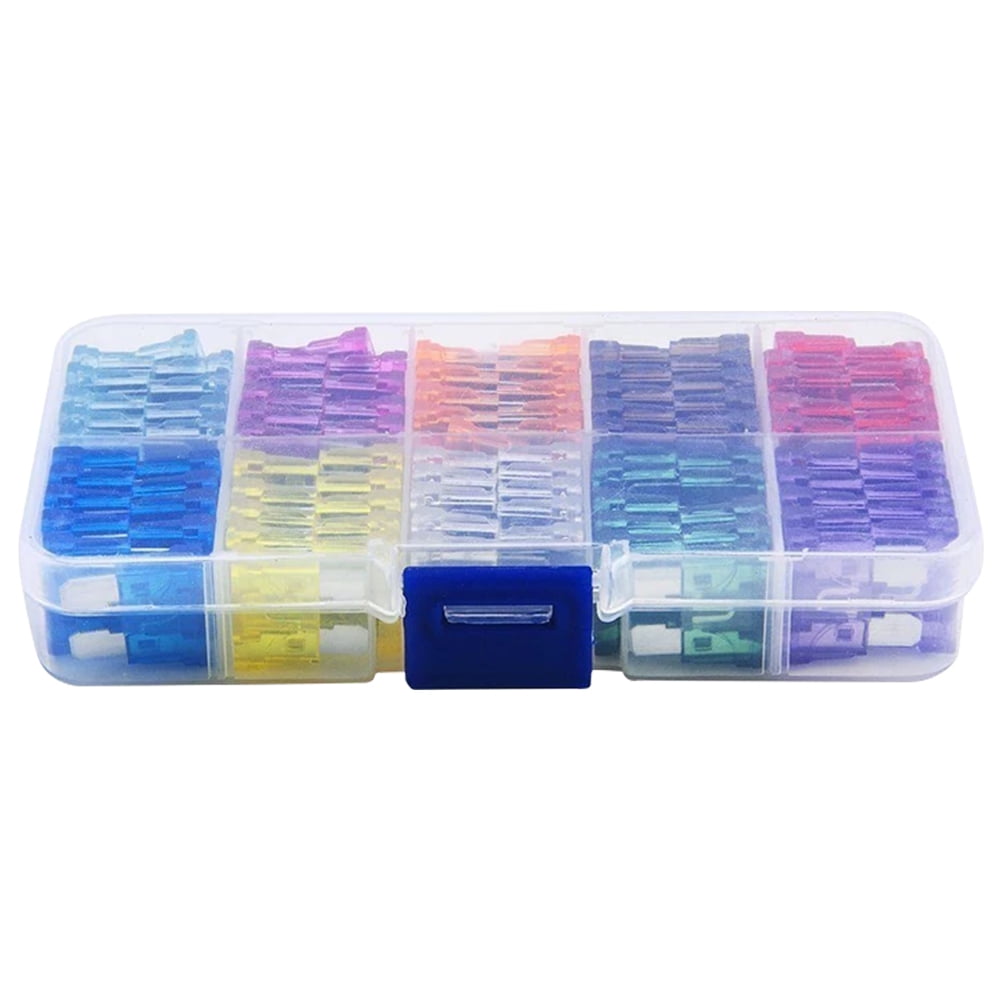 BLEEUS 100Pcs Car Fuses 15A 20A 25A 30A 35A 10 Types Auto Fuse Kit Car ...