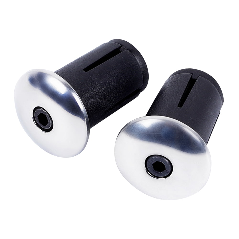 BLEEUS 2pcs Bar End Plugs Aluminum Mtb Road Bike Handlebar Caps Cycling ...