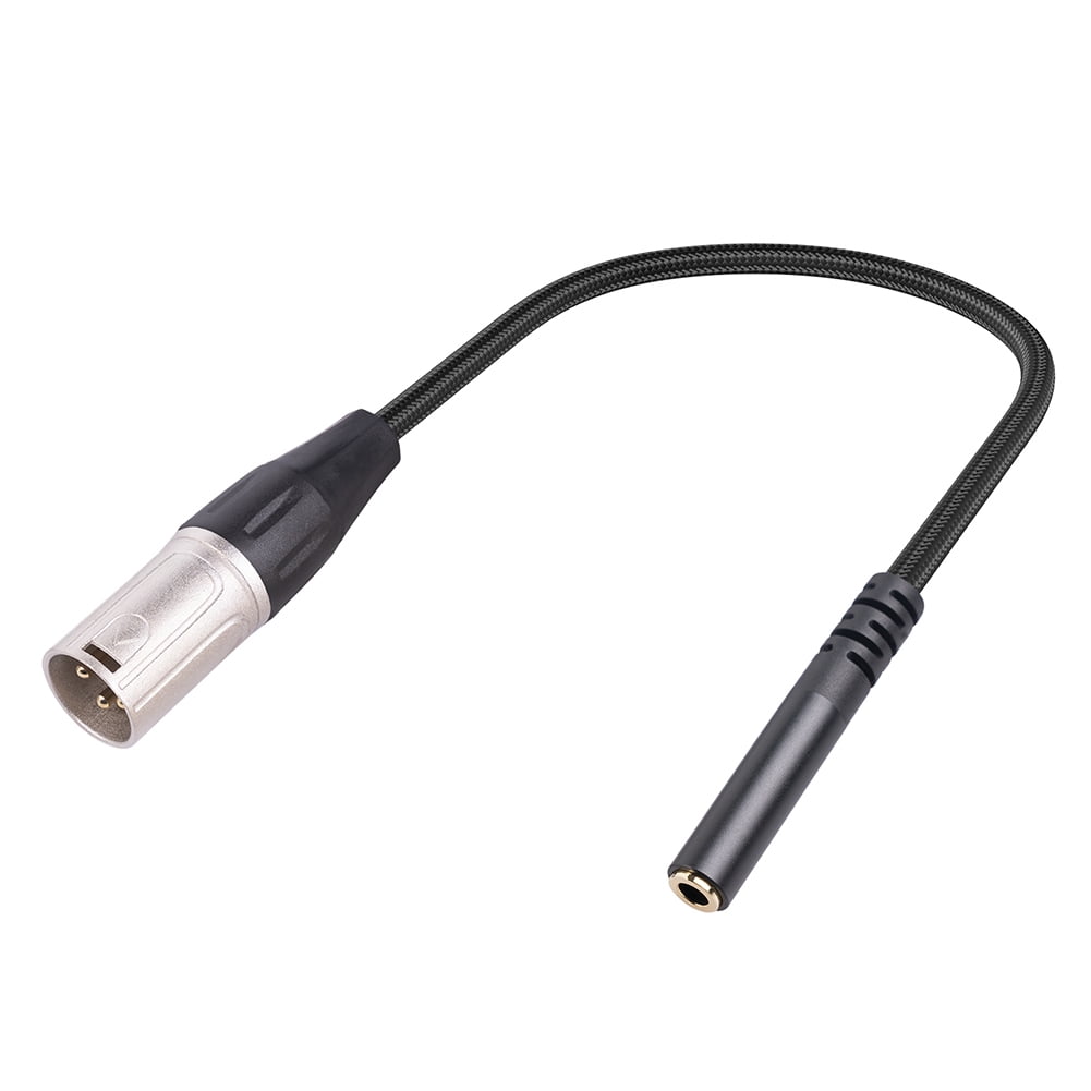 BLEEUS 3.5mm Female To Xlr Male Converter Female To 3 Pin Xlr Male ...